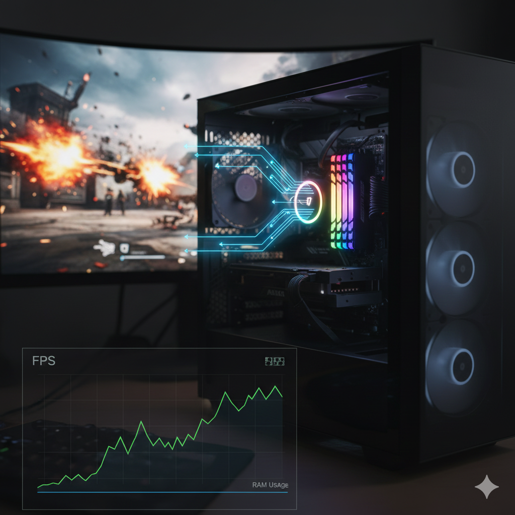 How RAM Affects Gaming Performance and FPS | Elyamama Store Gaming Guide