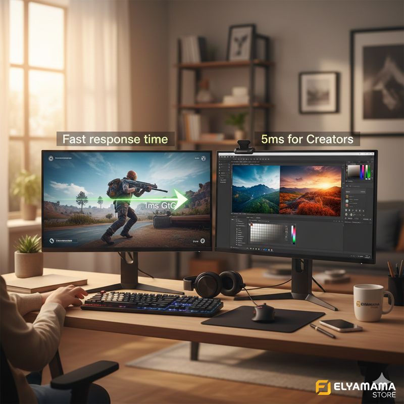 What is Response Time in Monitors | Complete Guide | Elyamama Store