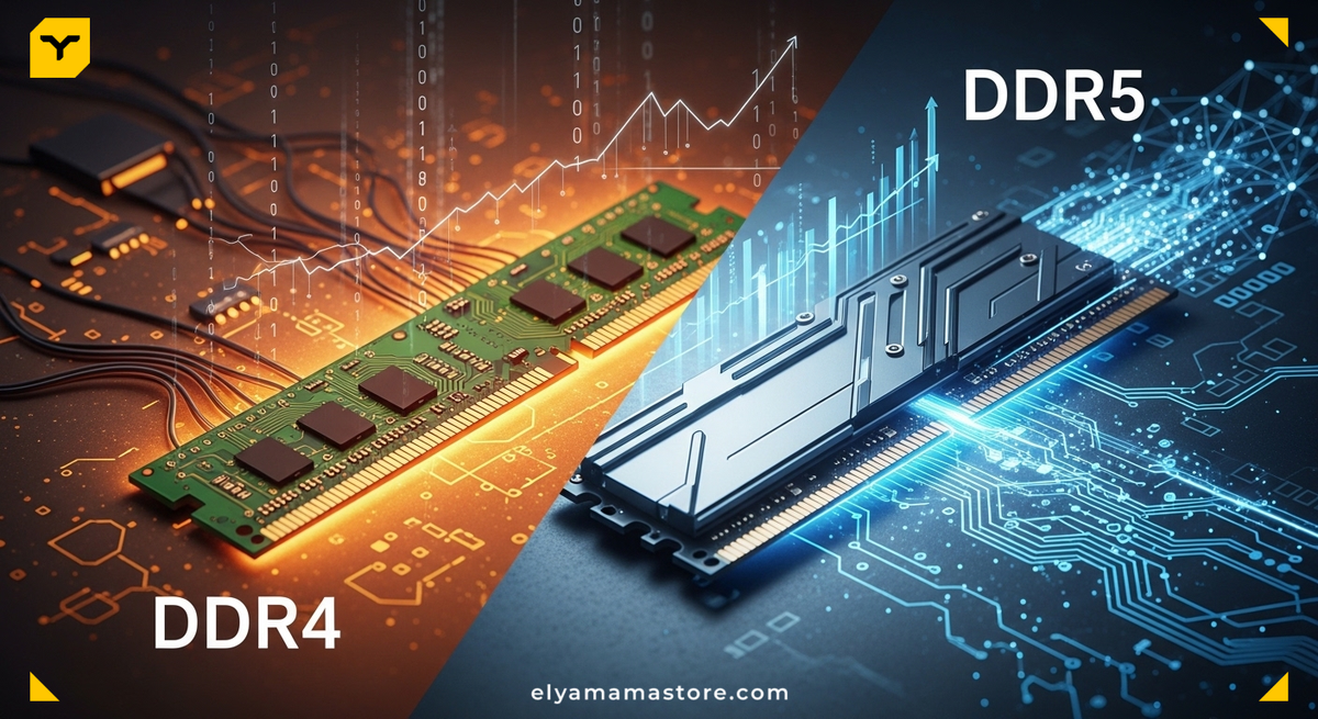 DDR4 vs DDR5 RAM: Which Should You Buy in 2026? | Elyamama Store